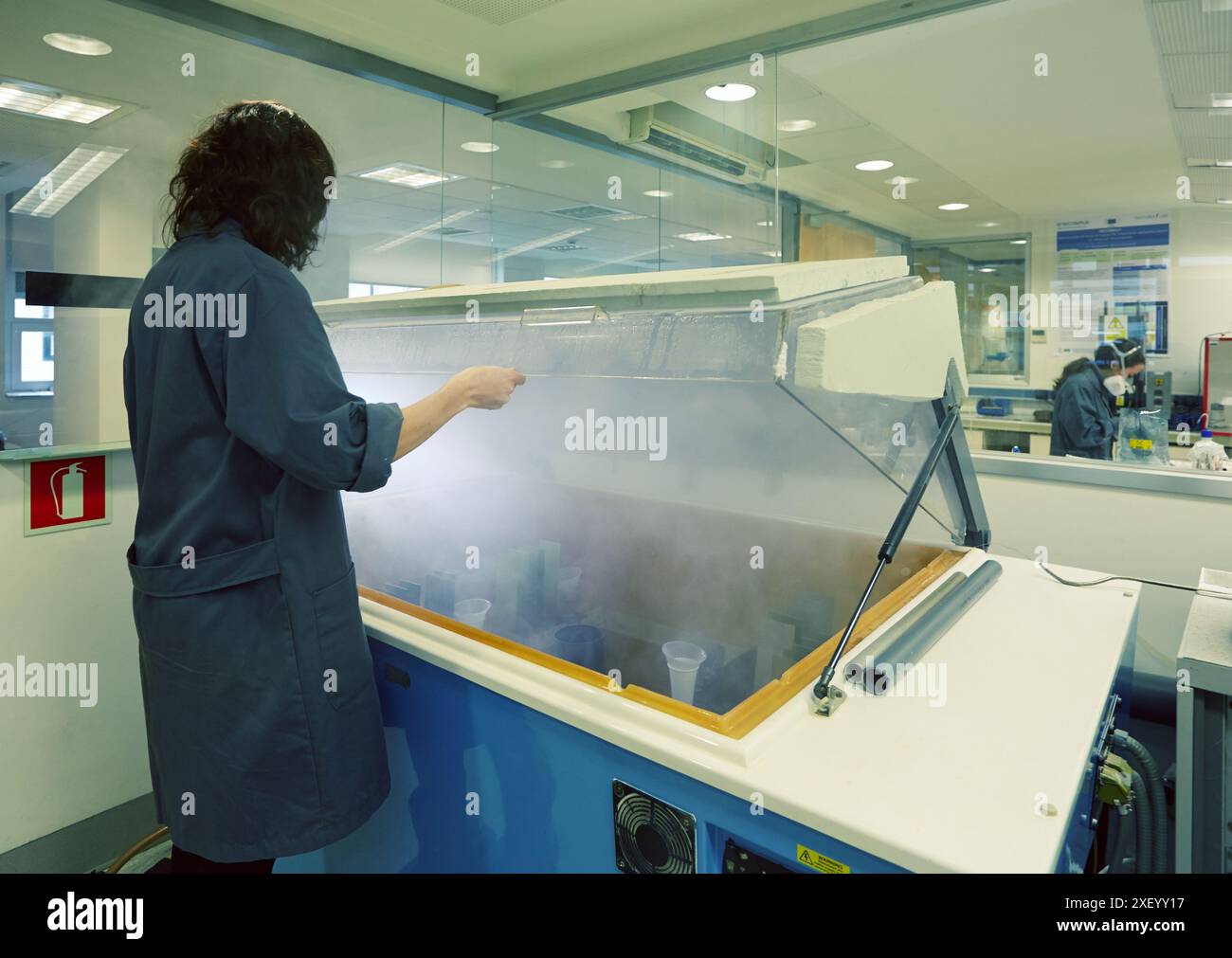 Salt spray chamber. Laboratory corrosion and electrochemical. Energy ...