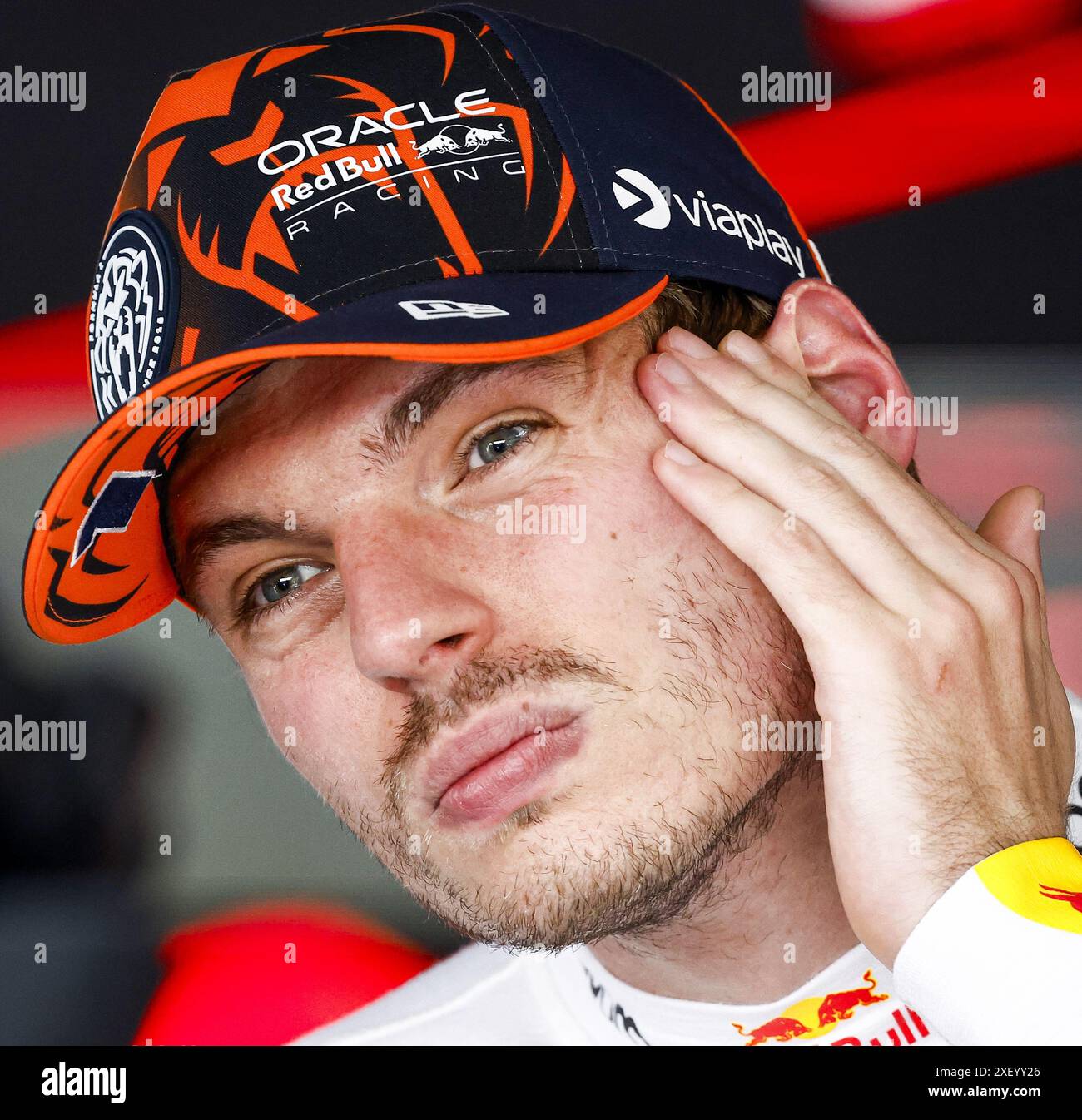 SPIELBERG - Max Verstappen (Red Bull Racing) is disappointed after the ...