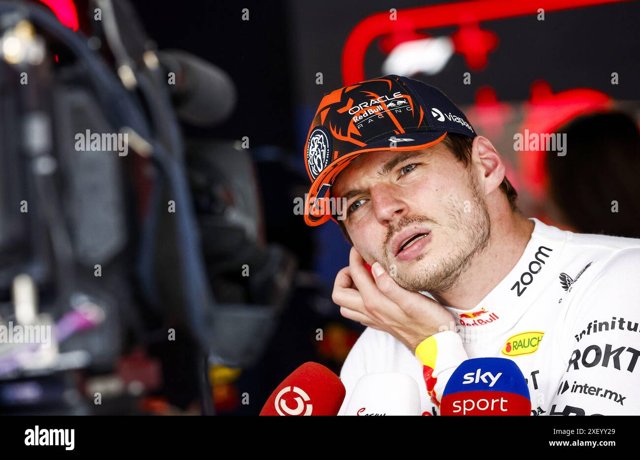 SPIELBERG - Max Verstappen (Red Bull Racing) after the Austrian Grand ...