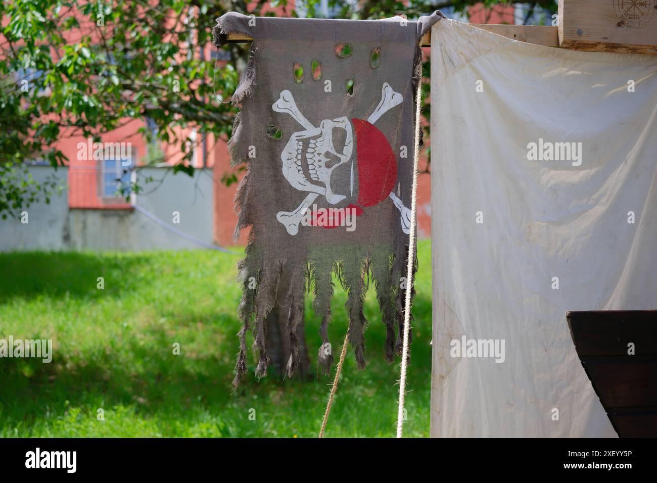 Castellum ad Louffi , das Mittelalterfest in Laufen an der Salzach. Die ...