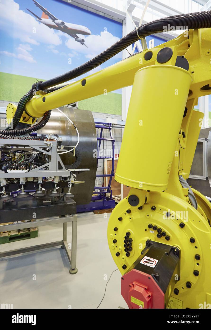 Research and development for the design of robotic manufacturing cell ...