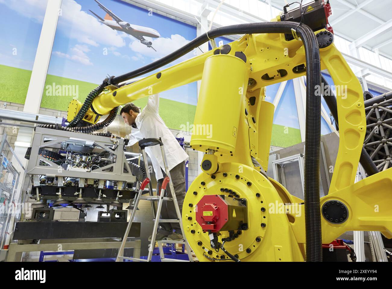 Research and development for the design of robotic manufacturing cell ...