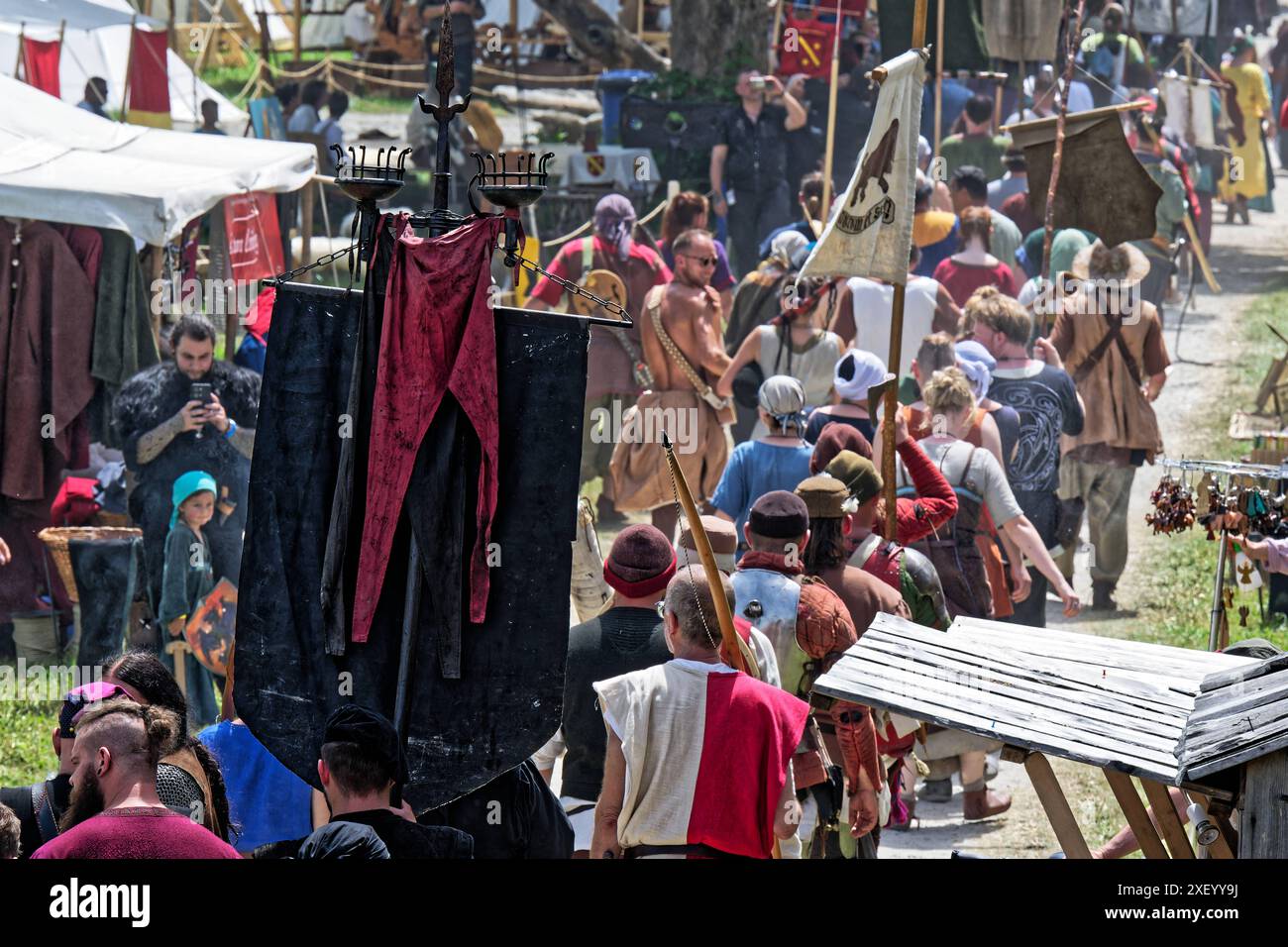 Castellum ad Louffi , das Mittelalterfest in Laufen an der Salzach ...
