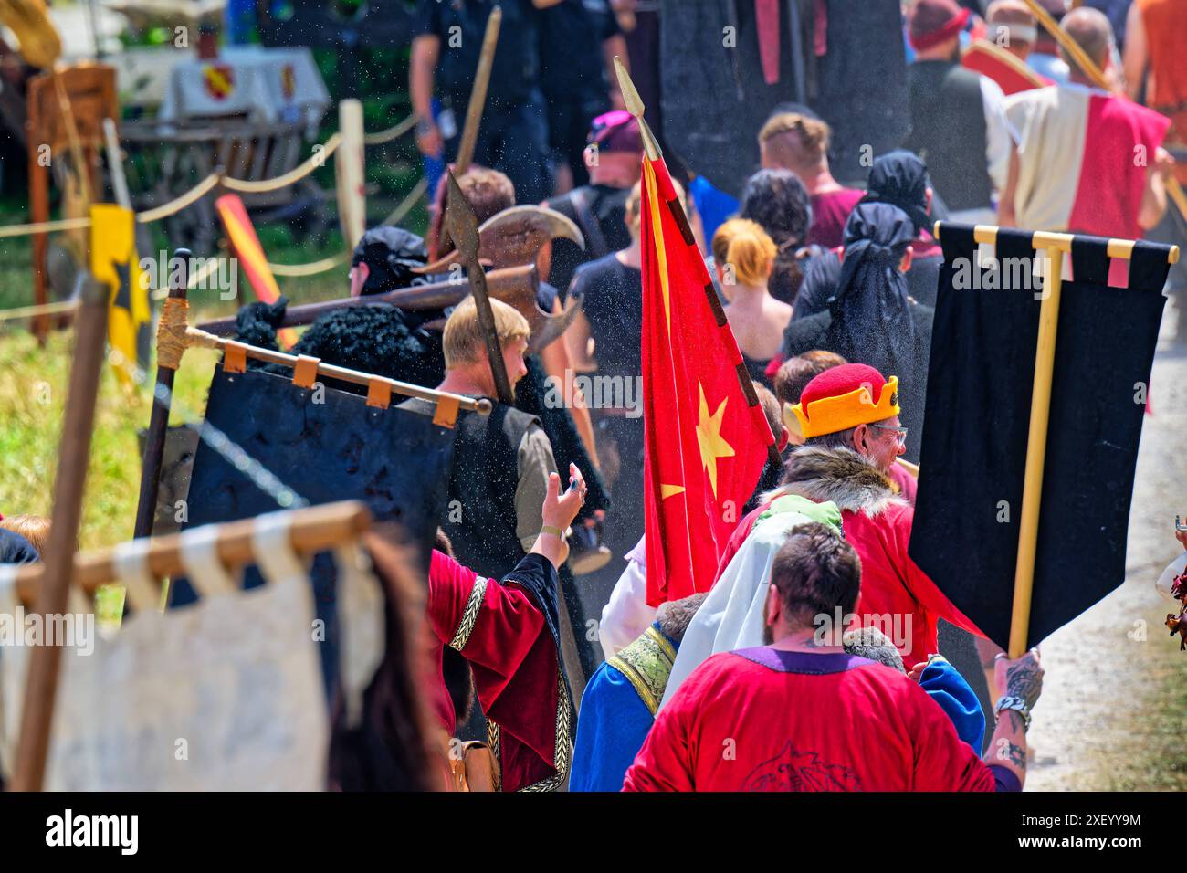 Castellum ad Louffi , das Mittelalterfest in Laufen an der Salzach ...
