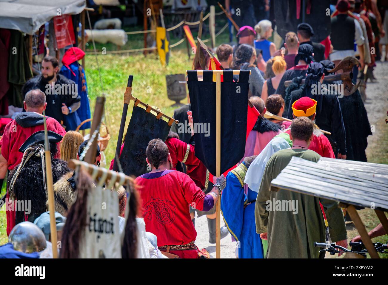 Castellum ad Louffi , das Mittelalterfest in Laufen an der Salzach ...