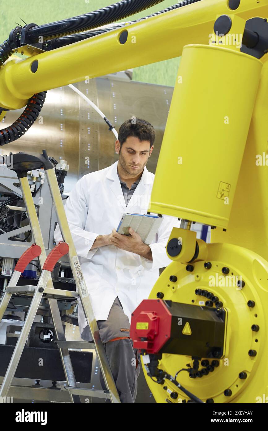 Research and development for the design of robotic manufacturing cell ...