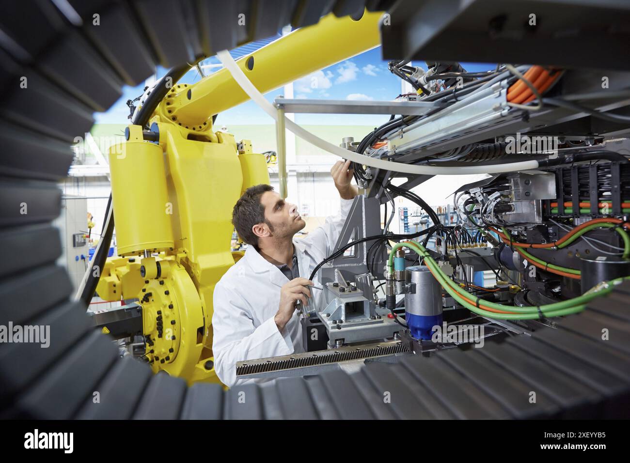 Research and development for the design of robotic manufacturing cell ...