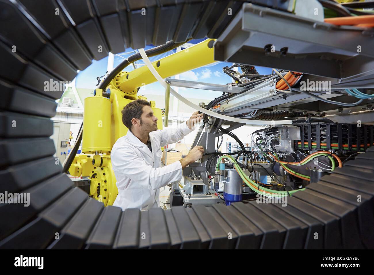 Research and development for the design of robotic manufacturing cell ...