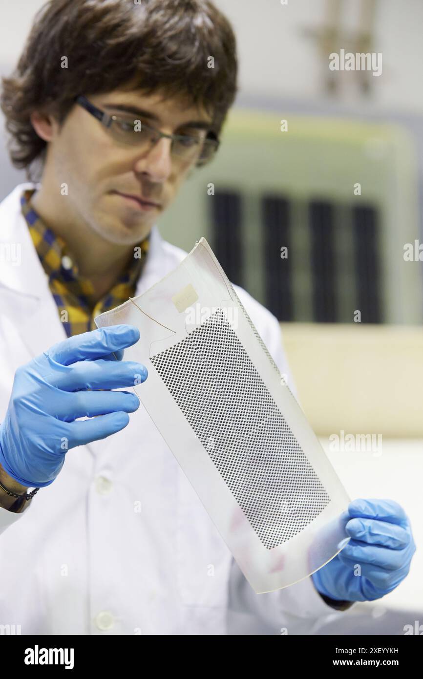 Spherical solar cells. Research and development of solar panels. Energy ...