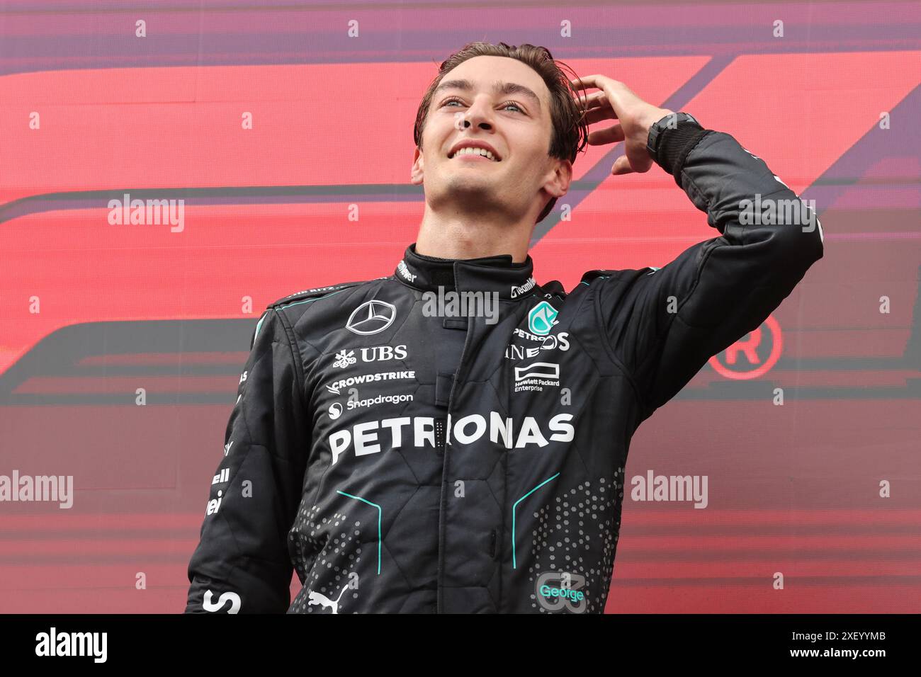George russell 2024 hi-res stock photography and images - Alamy