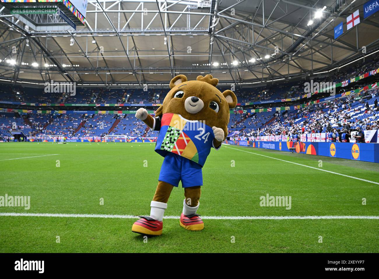 Gelsenkirchen, Germany. 30th June, 2024. Soccer, UEFA Euro 2024 ...