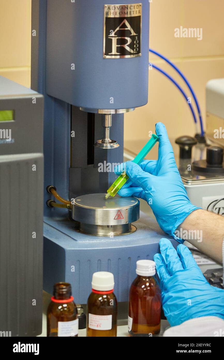 Rheometer. Pharmaceutical Development Laboratory. Pre-formulation ...