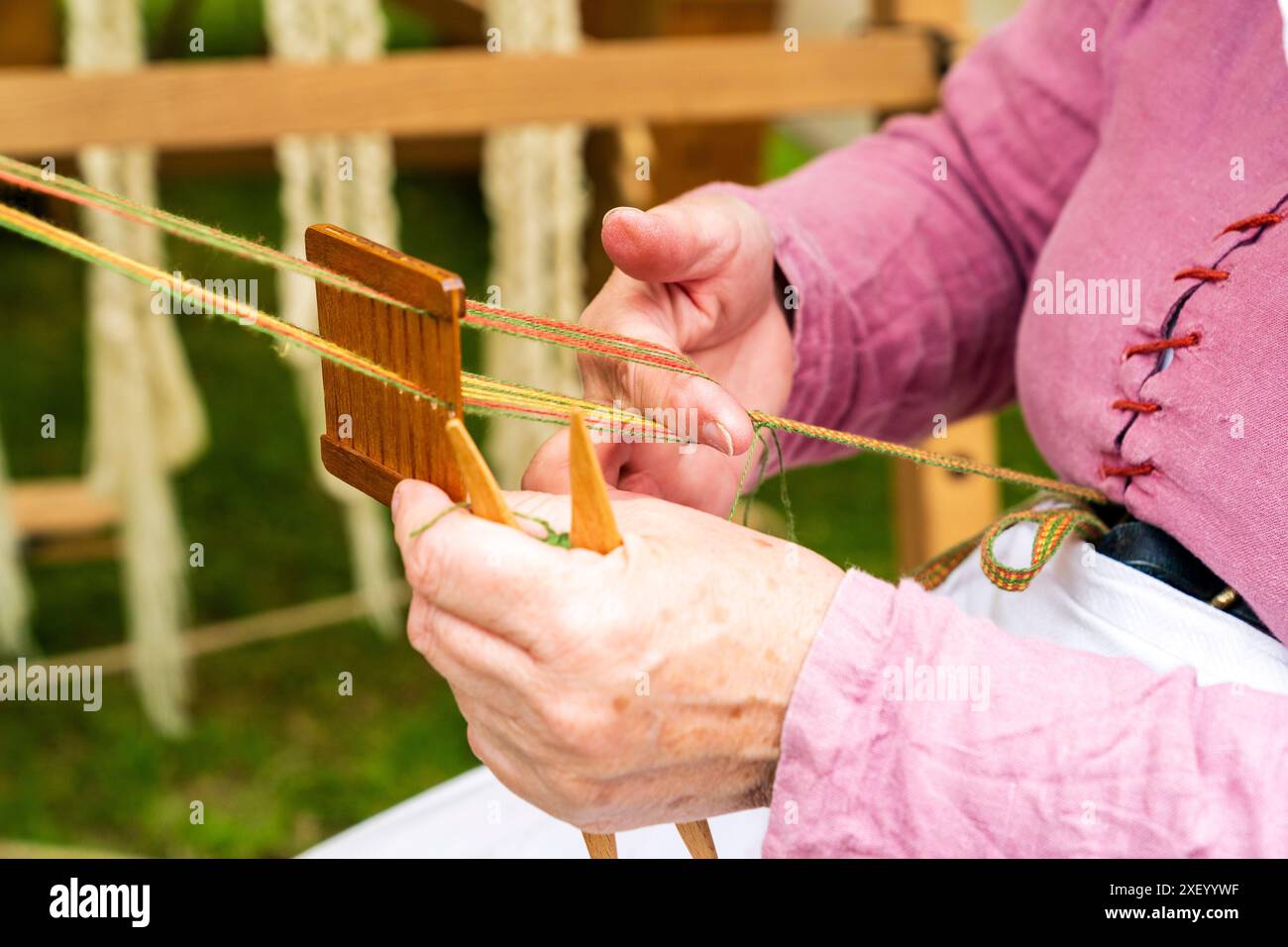 Hand loom england hi-res stock photography and images - Alamy