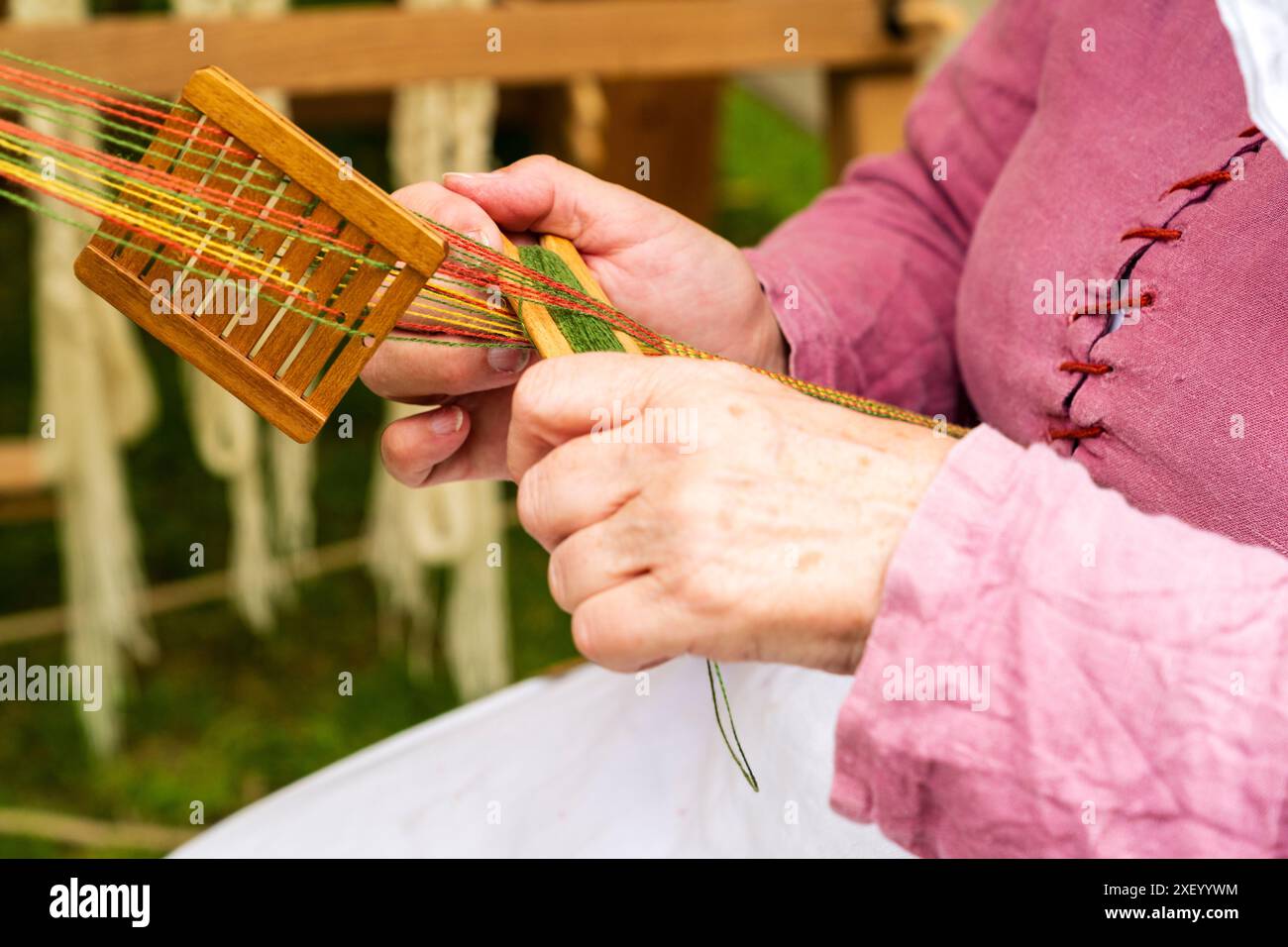 Hand loom england hi-res stock photography and images - Alamy