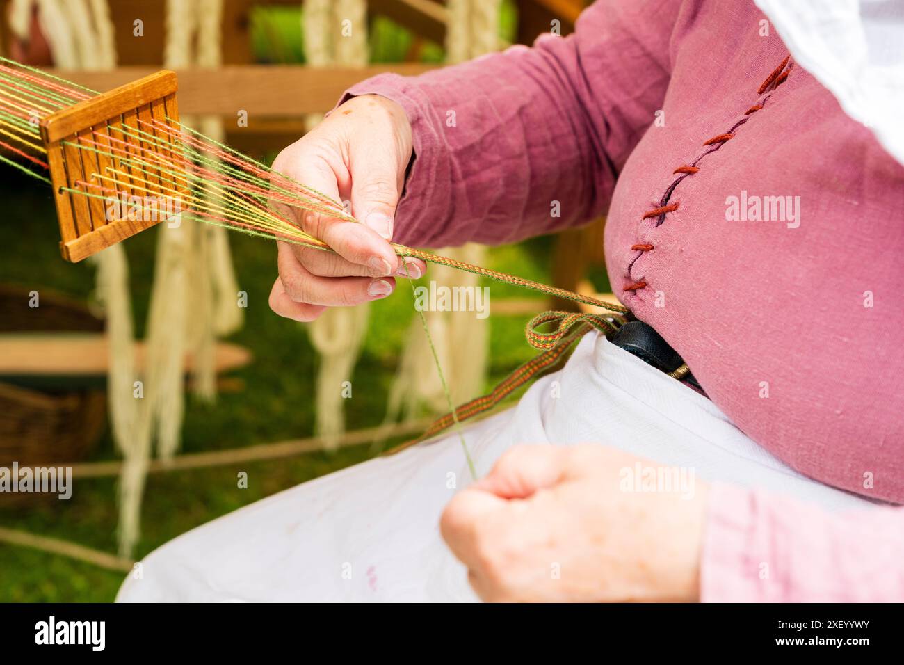 Hand loom england hi-res stock photography and images - Alamy