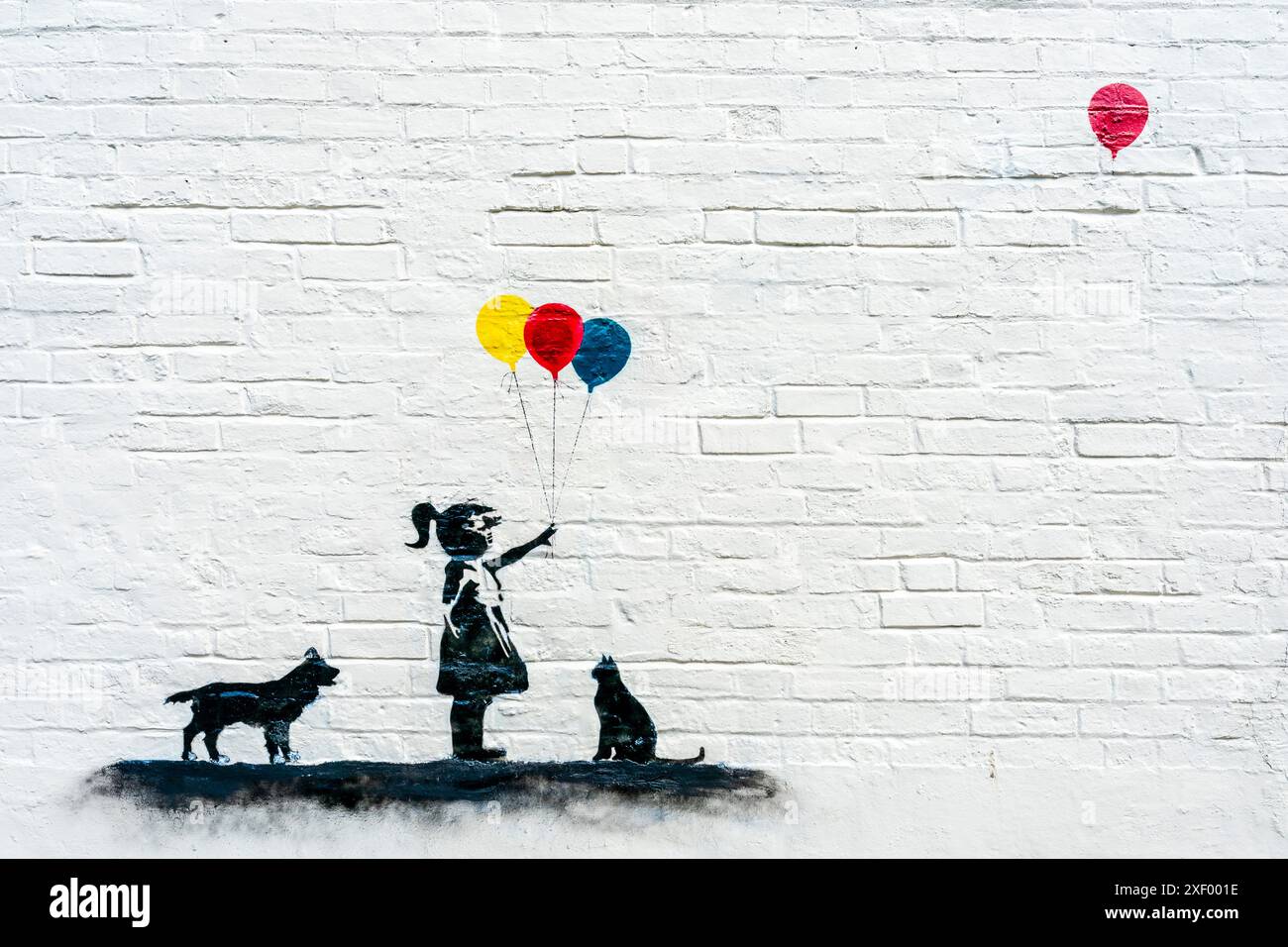 Banksy Paintings Girl With Balloon