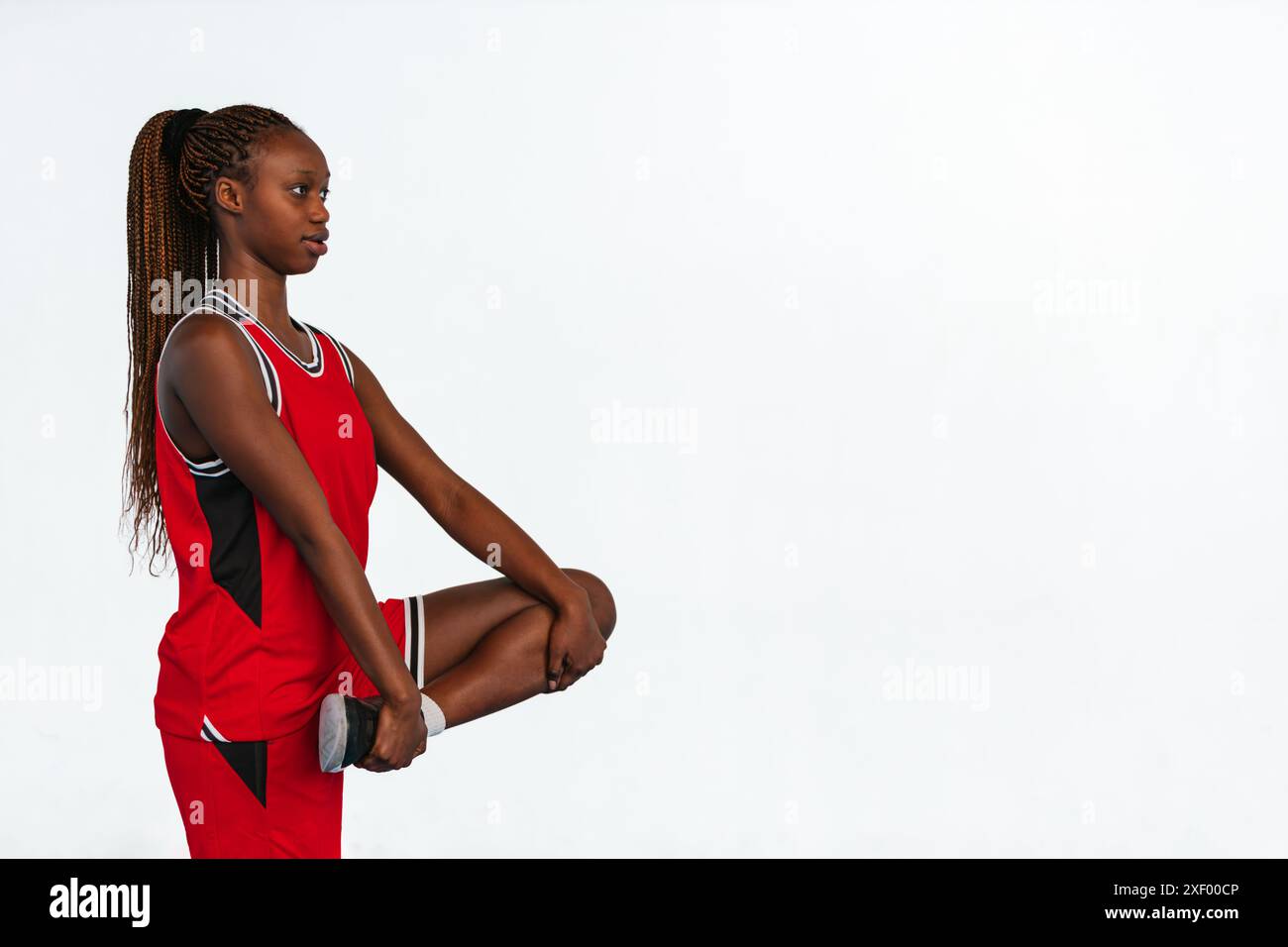 Focused athlete performs standing hi-res stock photography and images ...