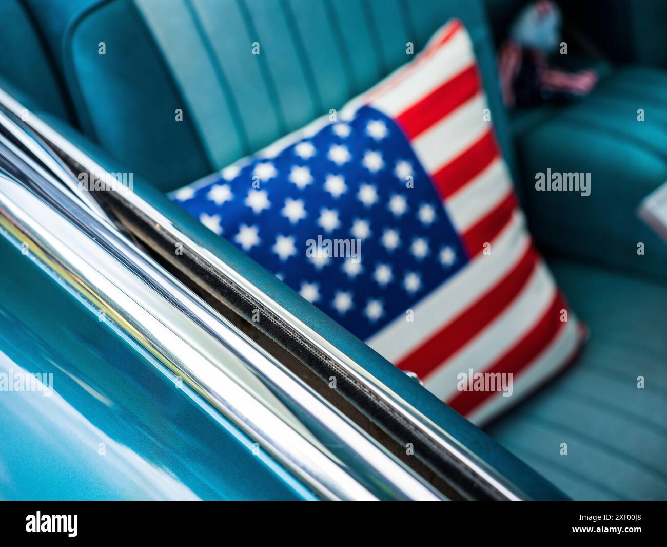 Cadillac interiors details and bodywork at Wendron Classic Car Show ...