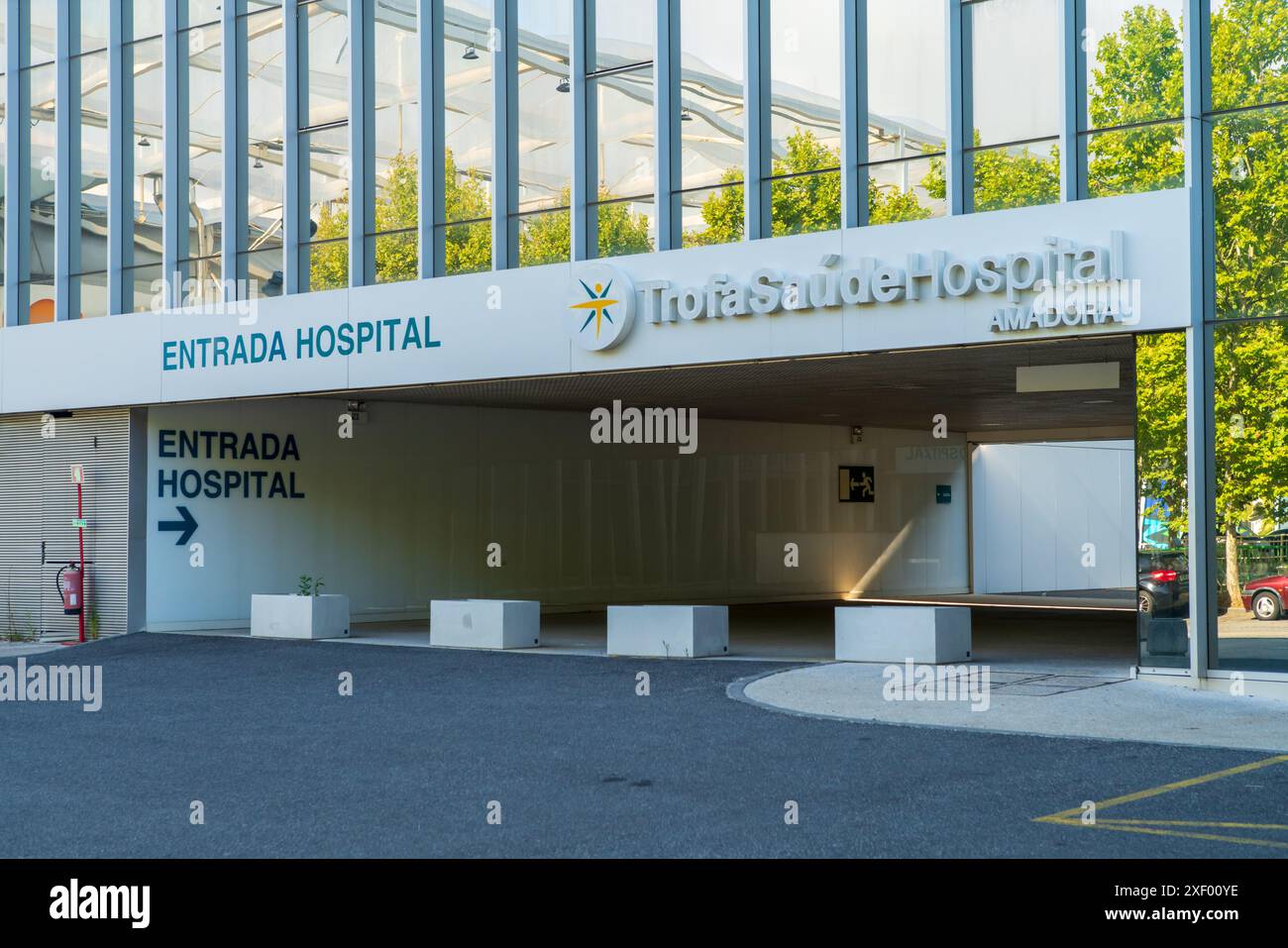 Lisbon Portugal , 27 June 2024 .Trofa Saúde Amadora Hospital - Trofa ...
