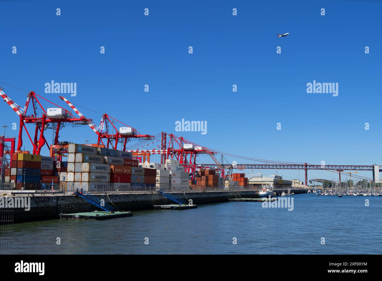 Lisbon , Portugal , 22 June 2024. The Port of Lisbon - Porto de Lisboa ...