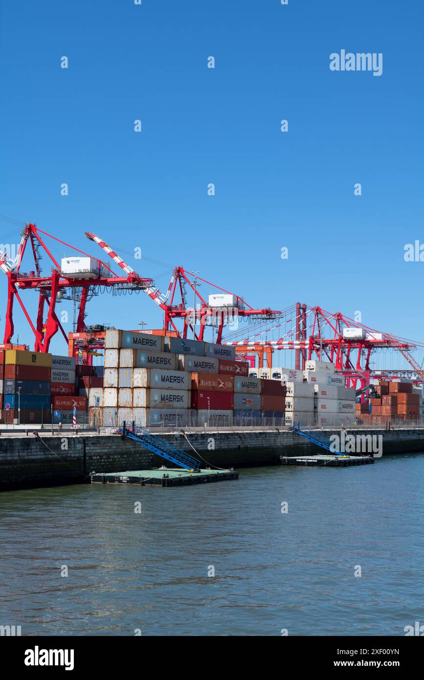 Lisbon , Portugal , 22 June 2024. The Port of Lisbon - Porto de Lisboa ...