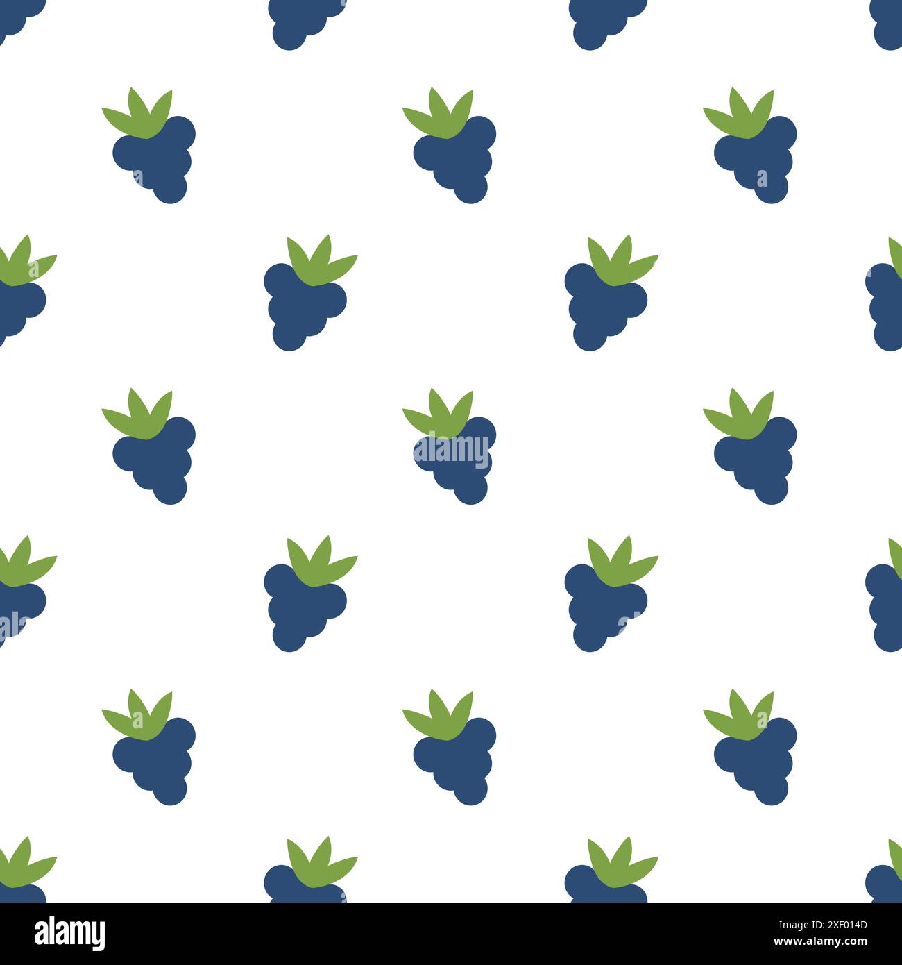 Simple blackberry seamless pattern. Berry food summer background ...