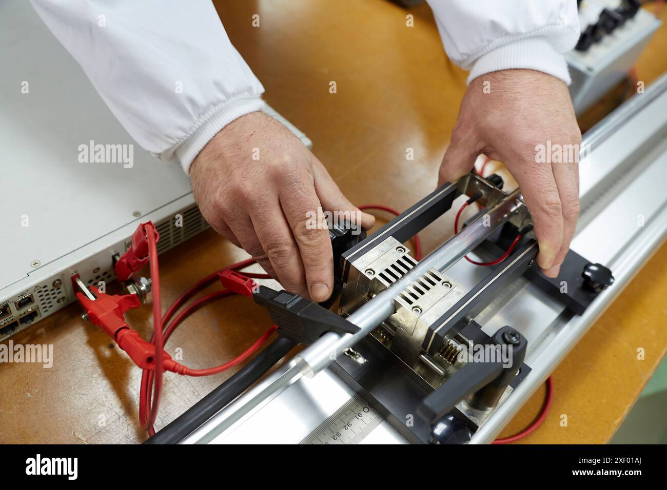 Resistance measurement test. Low Voltage Electric Laboratory ...