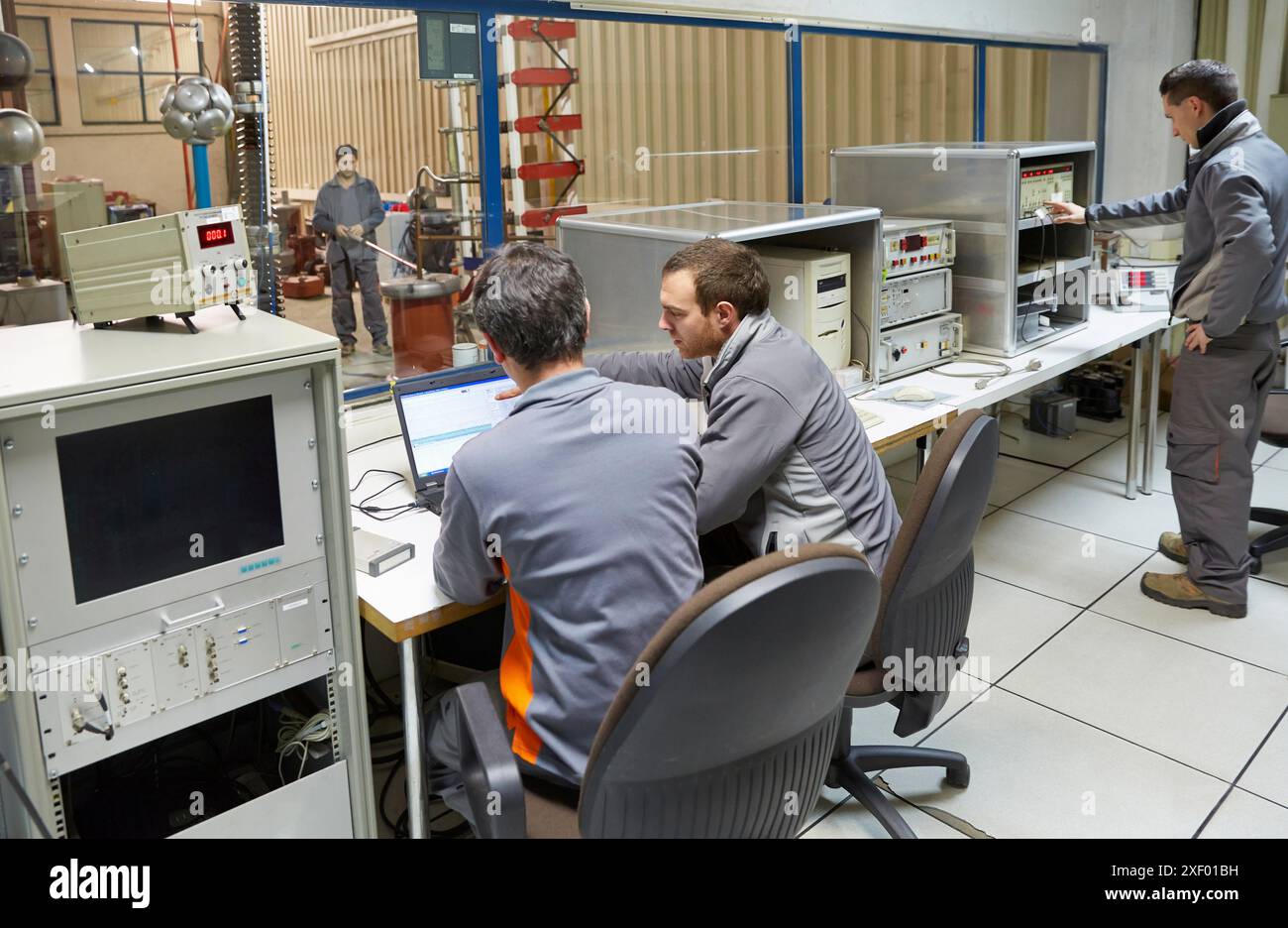 High Voltage Electric Laboratory. Certification of electrical equipment ...