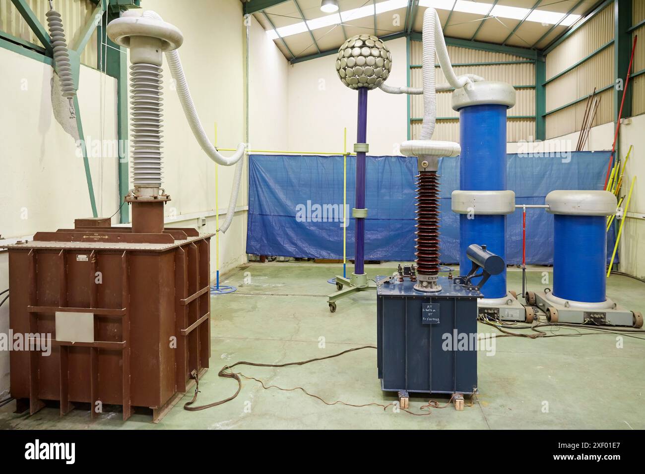 Trafo 550 kV. High Voltage Electric Laboratory. Certification of ...