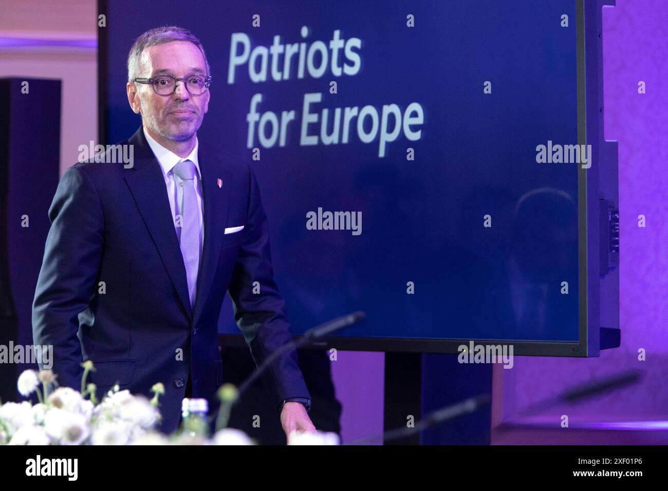 AUSTRIA; VIENNA; 20240630; Chairman of the Freedom Party of Austria ...