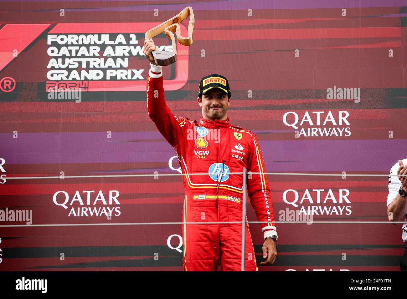 Spielberg, Austria, 30/06/2024, SAINZ Carlos (spa), Scuderia Ferrari SF ...