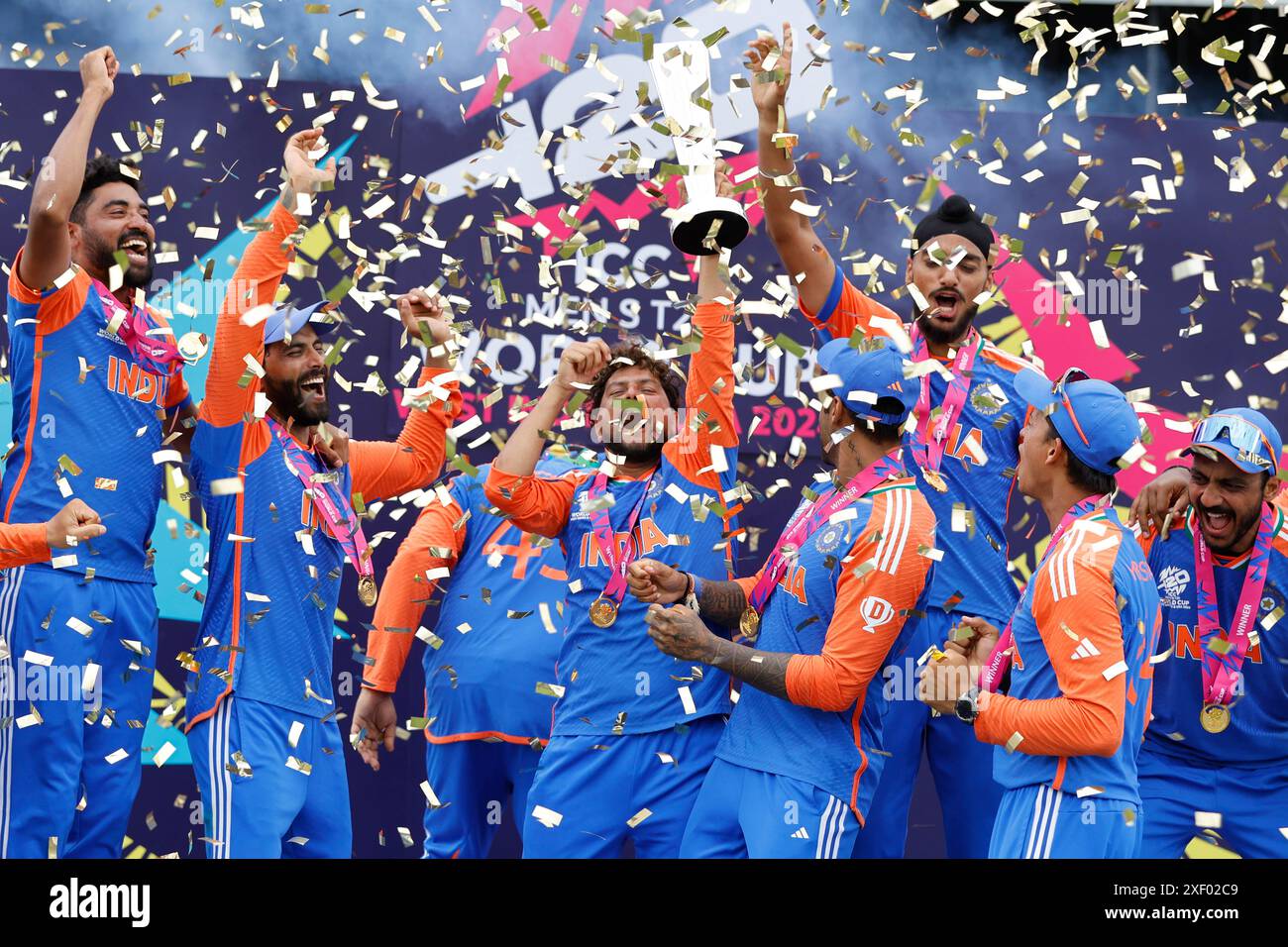T20 world cup final 2024 india hi-res stock photography and images - Alamy
