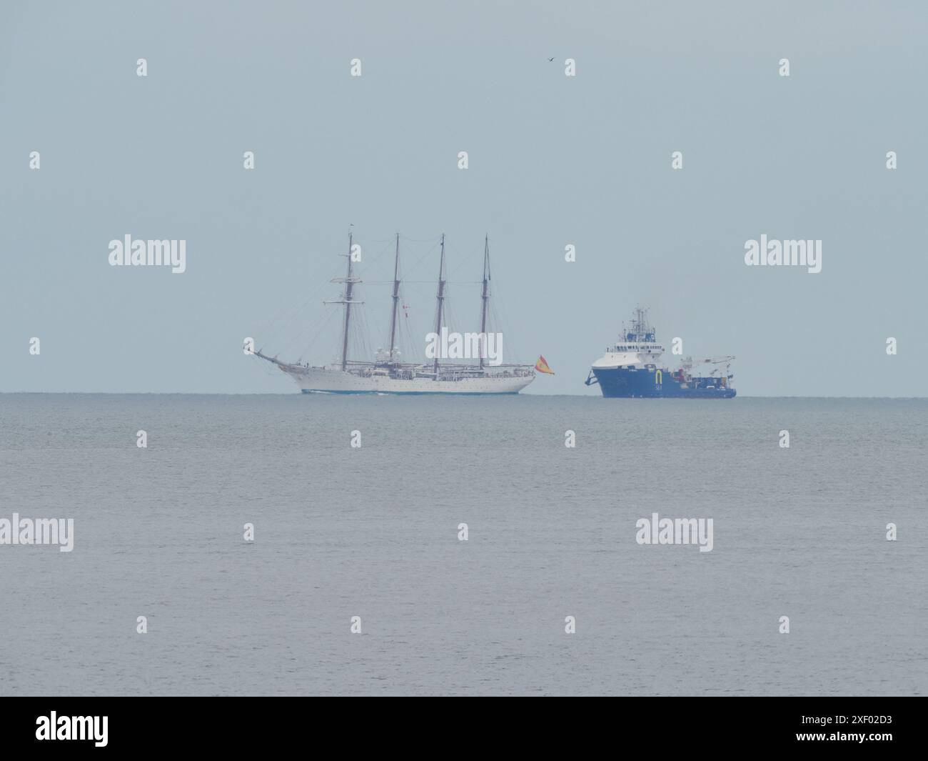Sheerness, Kent, UK. 28th June, 2024. Spanish training tall ship Juan ...