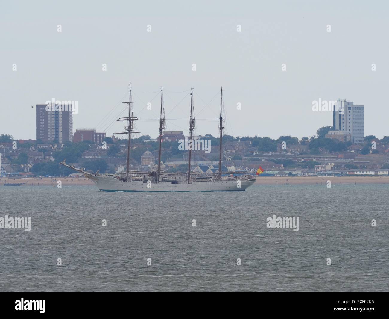 Sheerness, Kent, UK. 28th June, 2024. Spanish training tall ship Juan ...