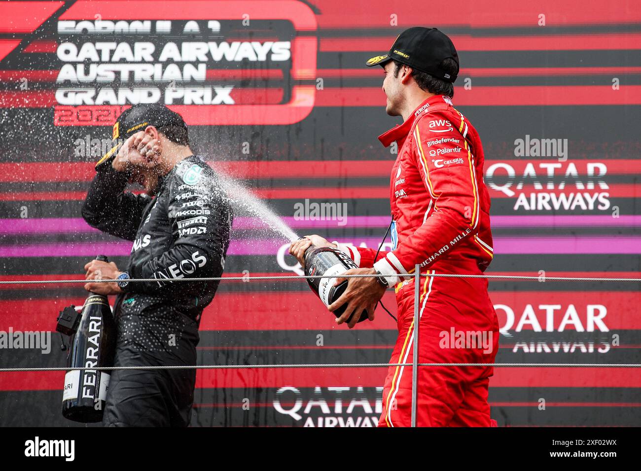 Spielberg, Austria, 30/06/2024, SAINZ Carlos (spa), Scuderia Ferrari SF ...