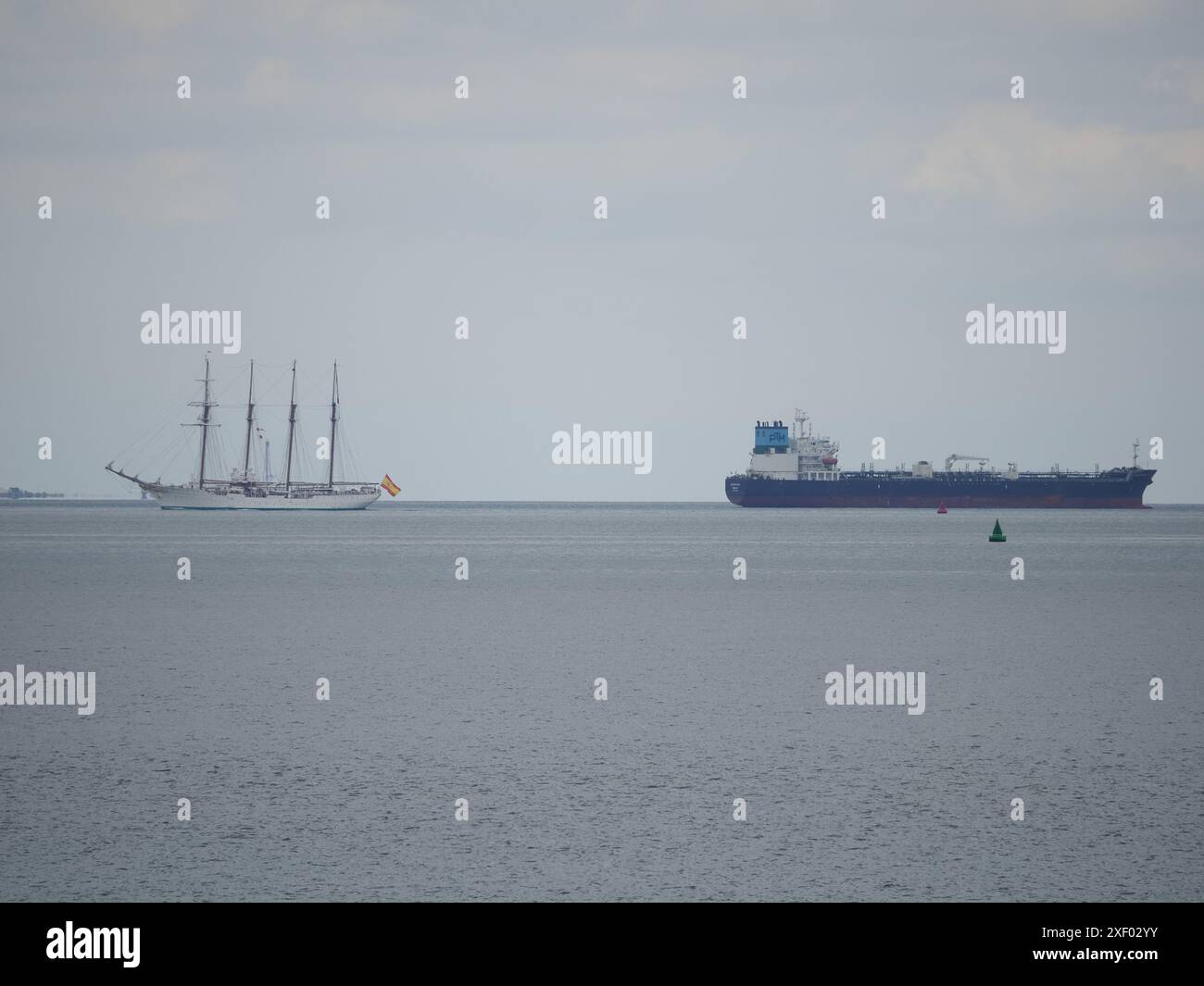 Sheerness, Kent, UK. 28th June, 2024. Spanish training tall ship Juan ...