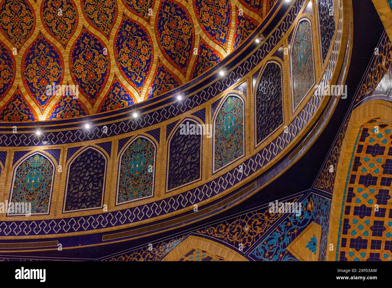 The beautiful interior design of Ibn Battuta shopping mall in Dubai ...