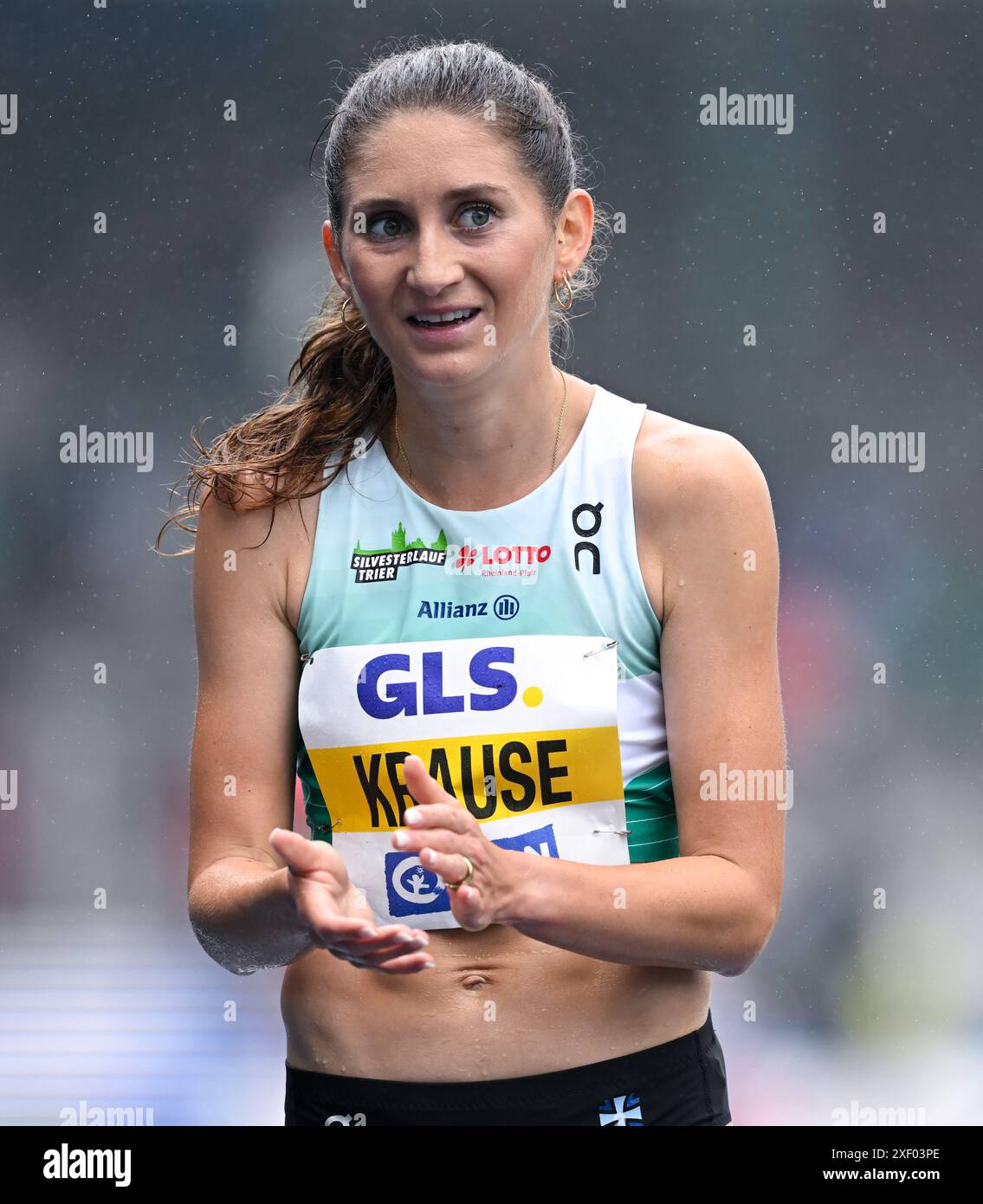 Brunswick, Germany. 30th June, 2024. Athletics, German Championships in ...