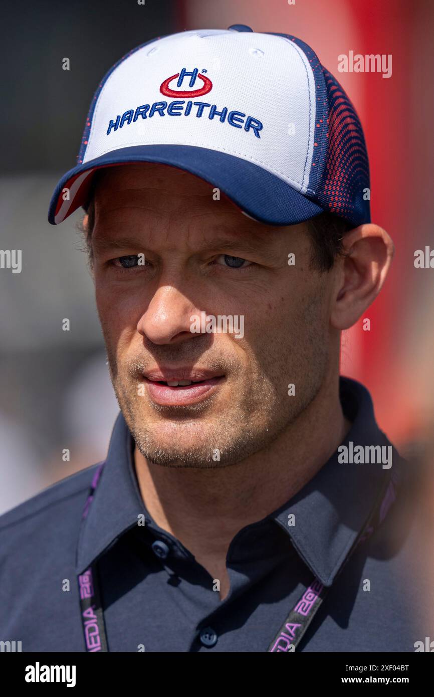 SPIELBERG, AUSTRIA - JUNE 30: The former Austrian Formula 1 driver Alex ...