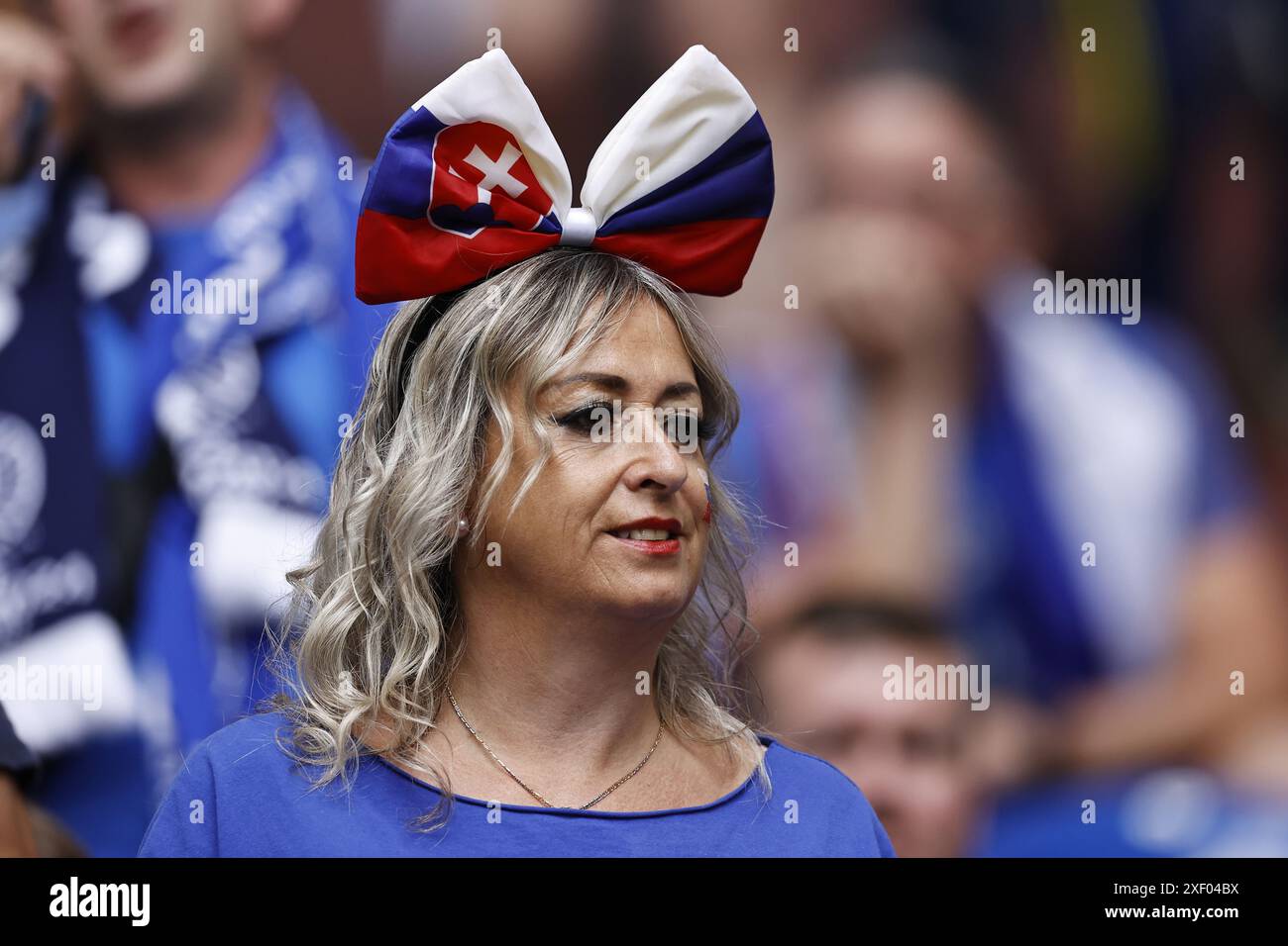 GELSENKIRCHEN - Slovakia fans during the UEFA EURO 2024 round of 16 ...
