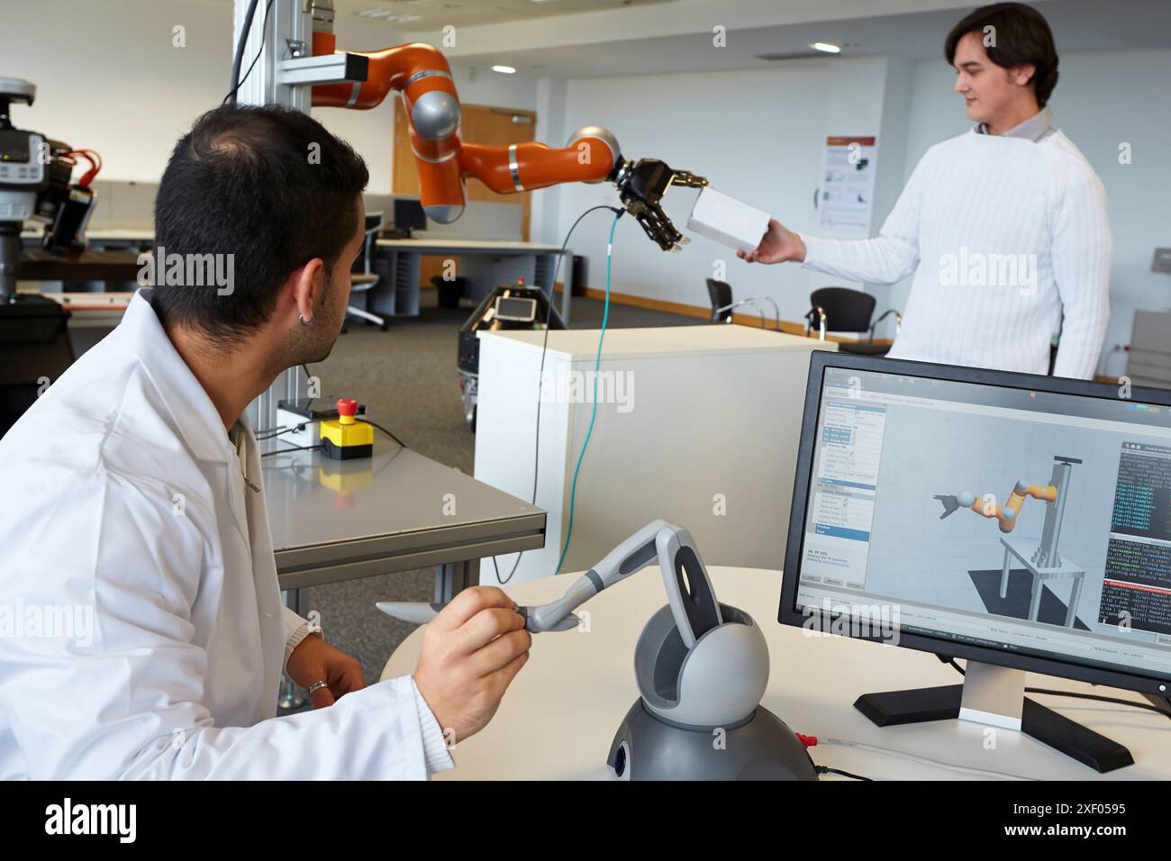 Lwr Robot Using Haptic Teleoperation With Force Feedback Safety In Human Robot Cooperation