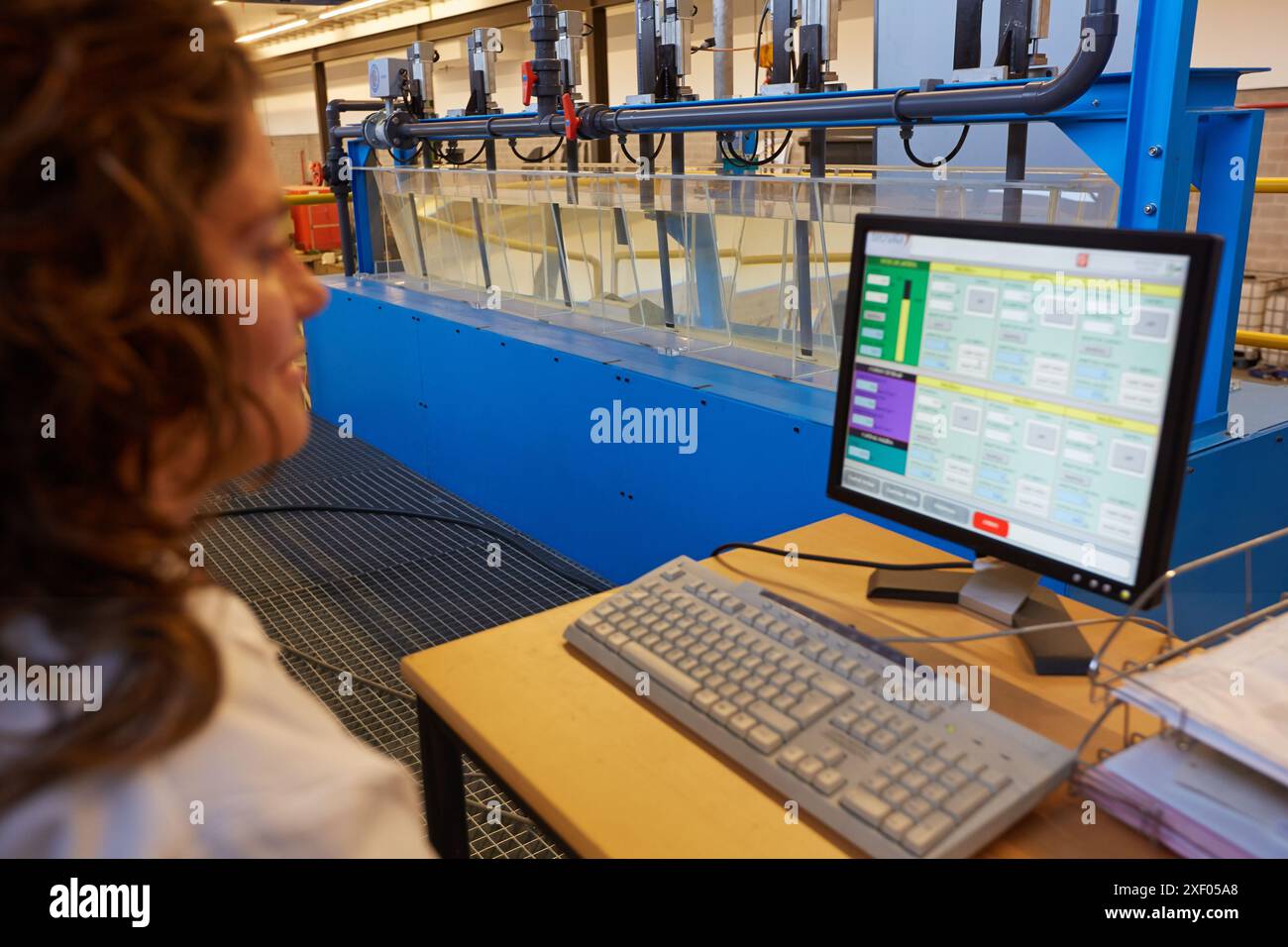 Artesa Water Model Scale Model To Measure Fluid Through Software Cfd Computational Fluid