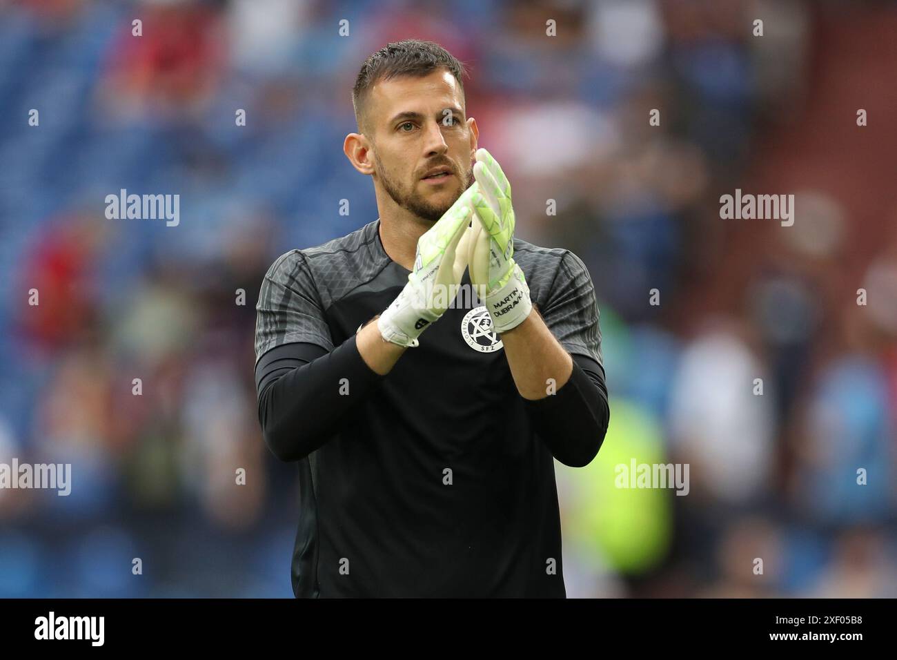 Gelsenkirchen, Germany. 30th June, 2024. Slovakia goalkeeper Martin ...