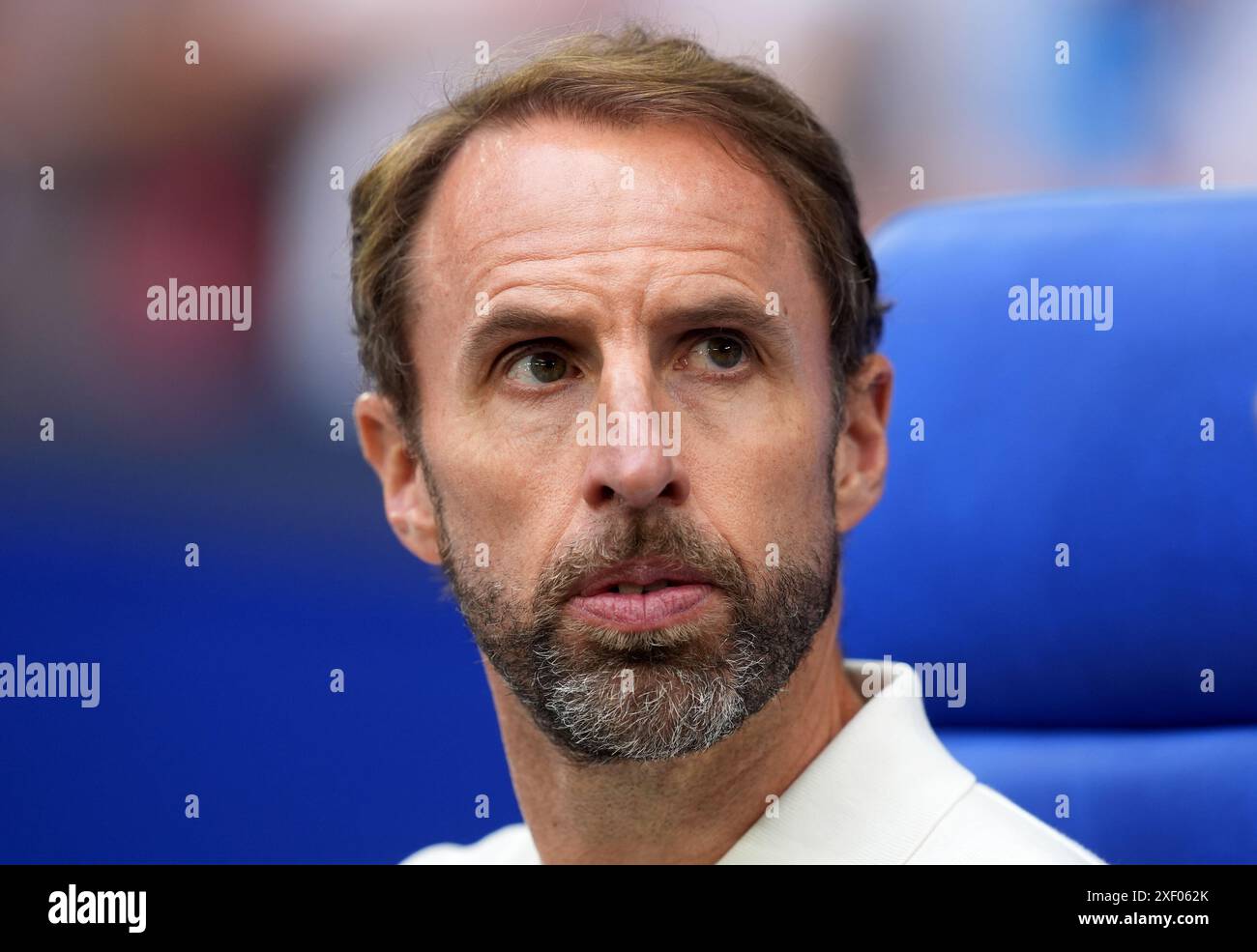 England manager Gareth Southgate during the UEFA Euro 2024, round of 16 ...
