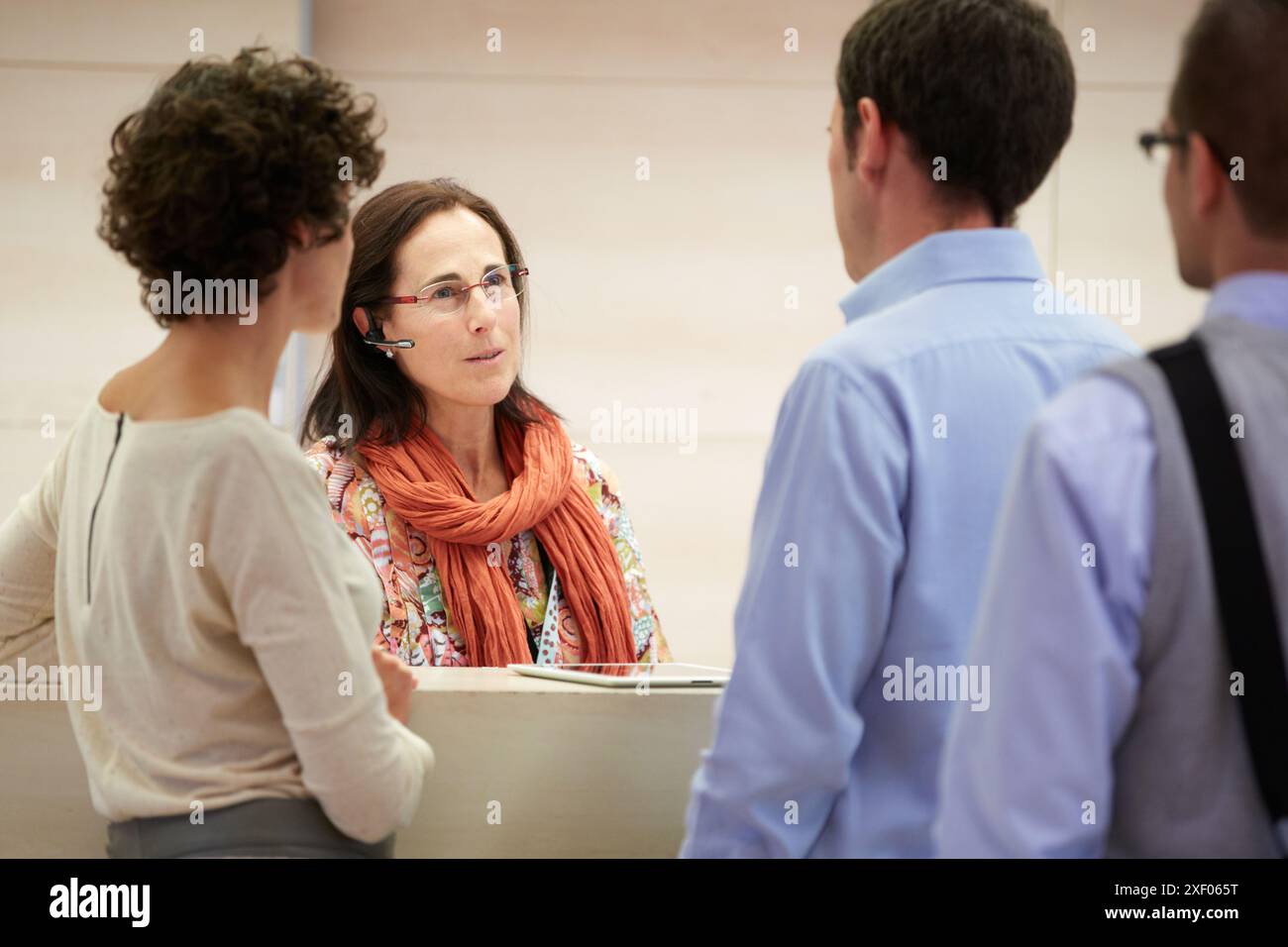 Team of business executives, Office reception, Innovation Strategies ...