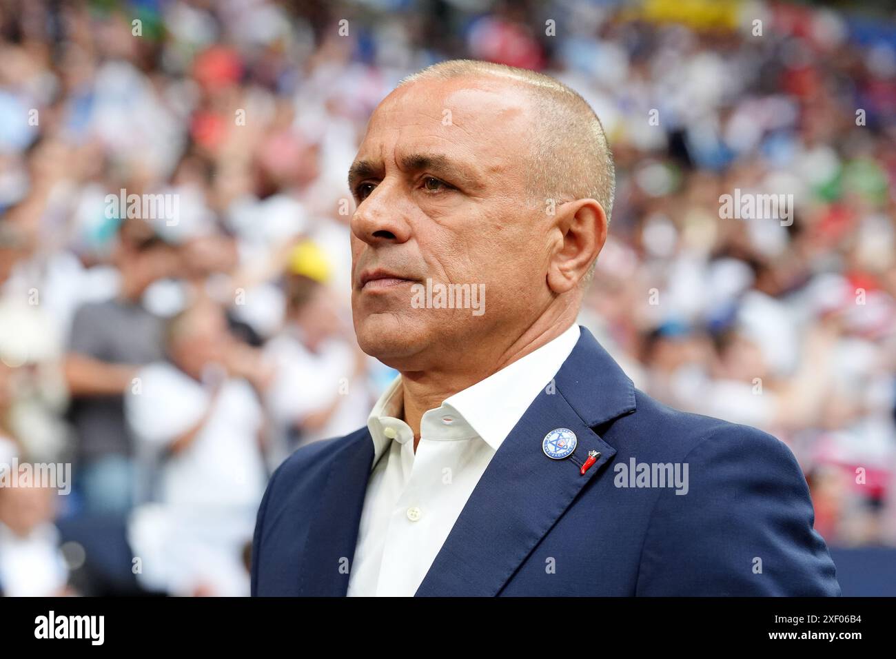 Slovakia manager Francesco Calzona ahead of the UEFA Euro 2024, round ...