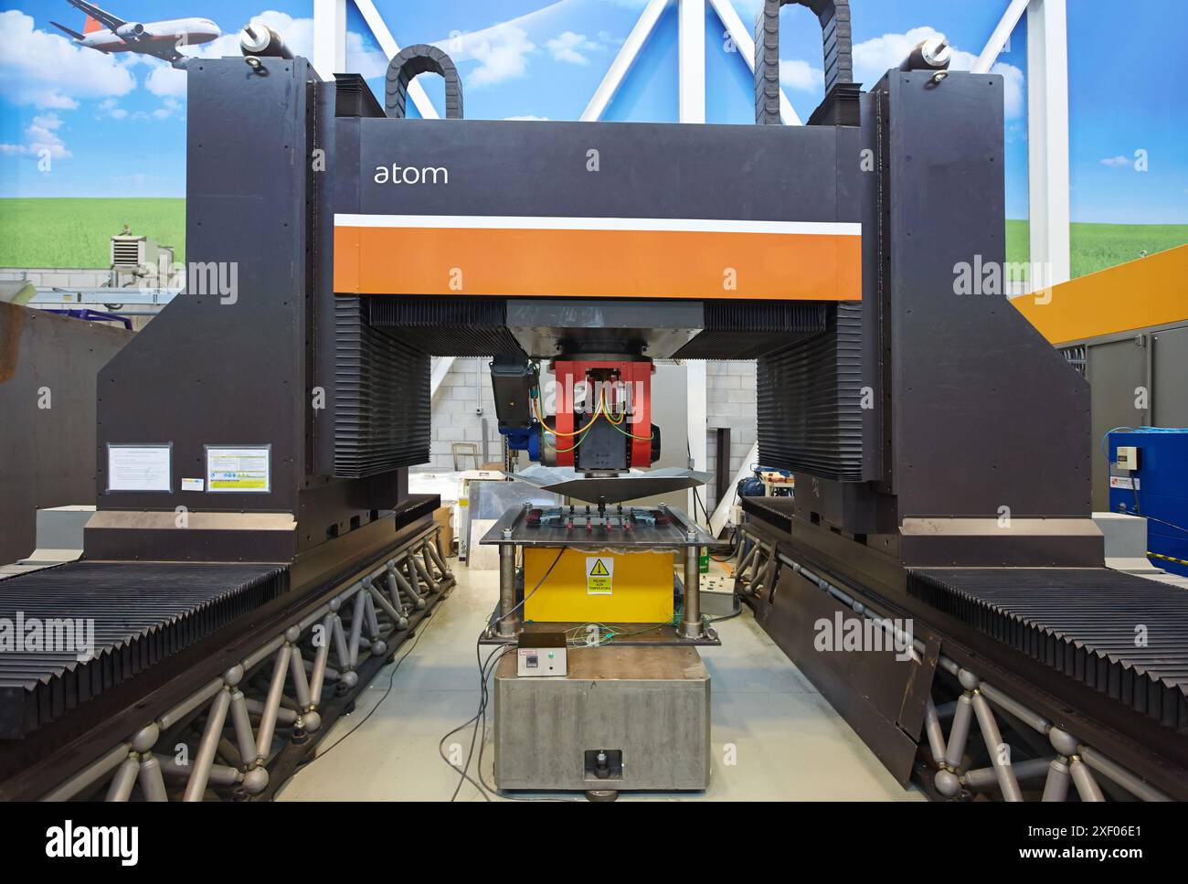 ATOM machine Forming thermally assisted incremental sheet to perform ...