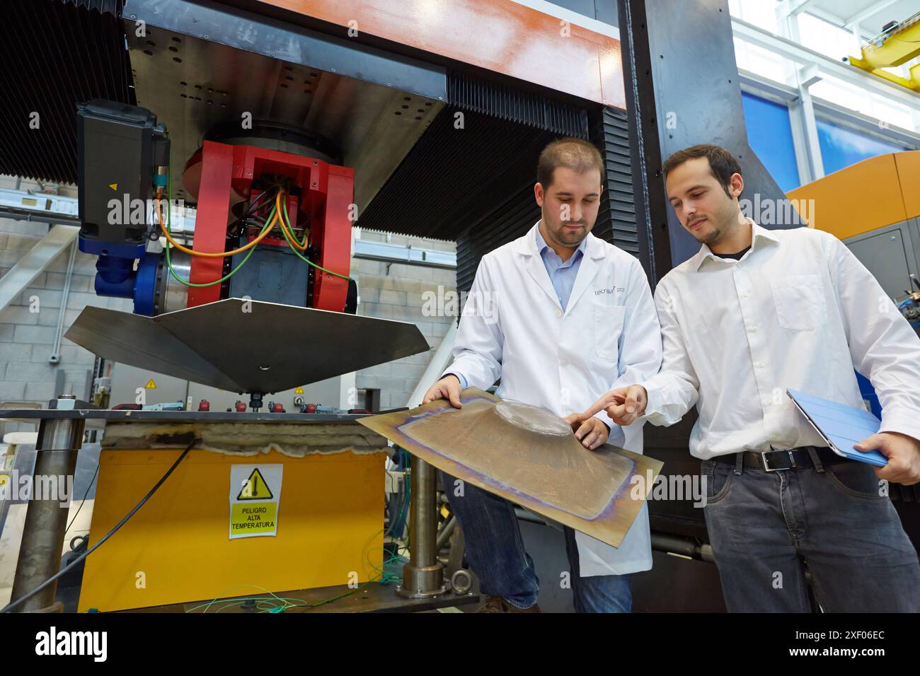 ATOM machine Forming thermally assisted incremental sheet to perform ...