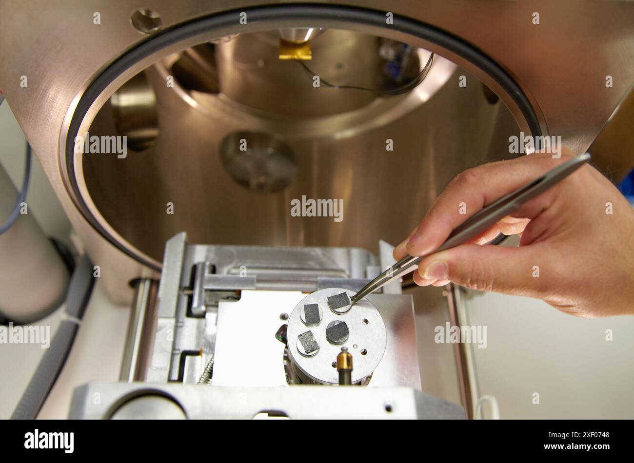 Environmental Scanning Electron Microscope, ESEM, Image analysis of ...