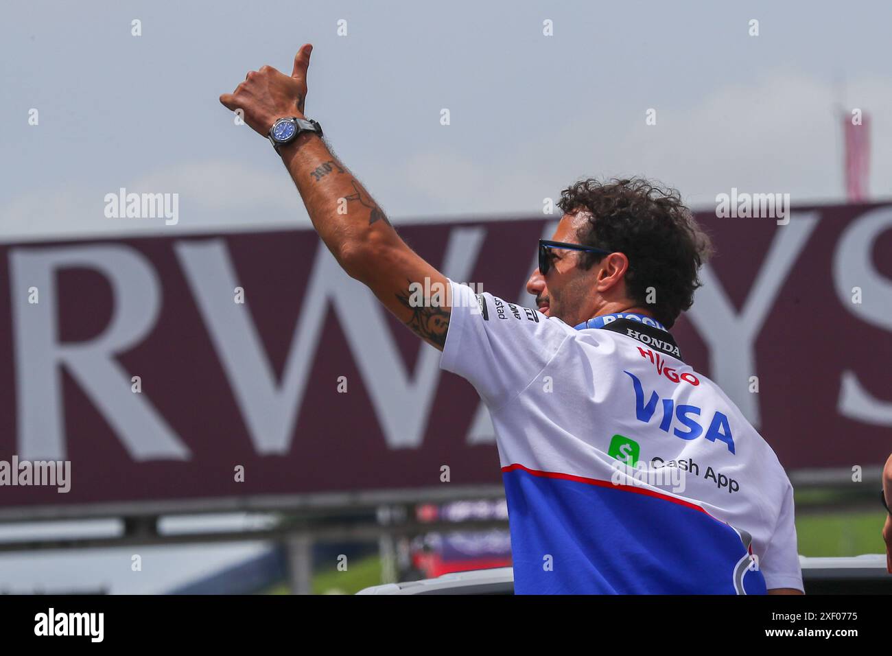 Daniel Ricciardo (AUS) - Visa Cash App RB F1 Team - RB VCARB01 - Honda ...